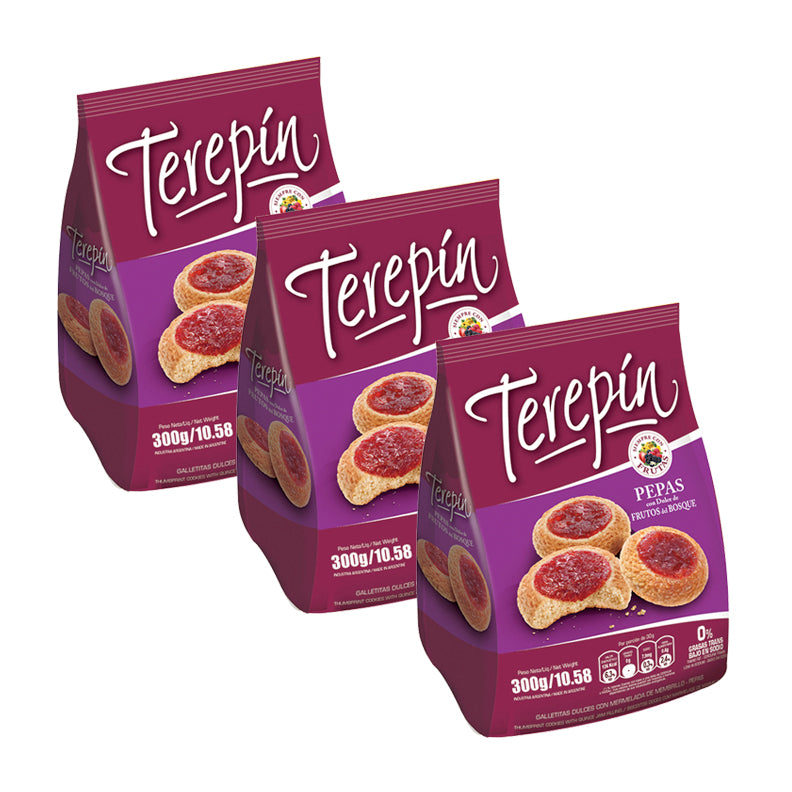 Terepin Pepas Frutos del Bosque 300g (3 pack) – tangofoodsusa